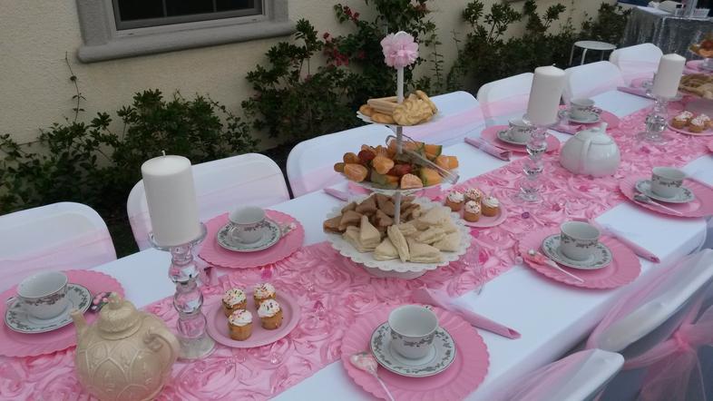 Princess Tea Party Table Setting